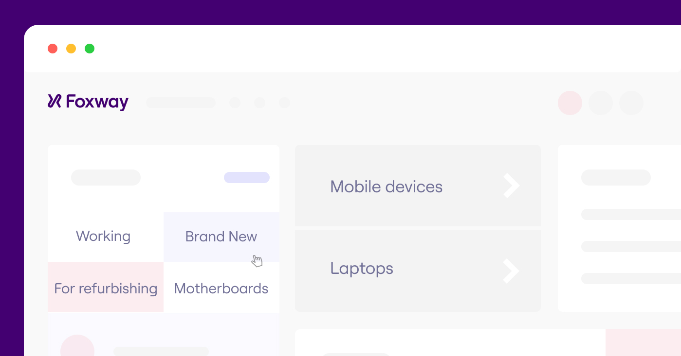 New and Refurbished electronics supplier | Foxway Reseller Store